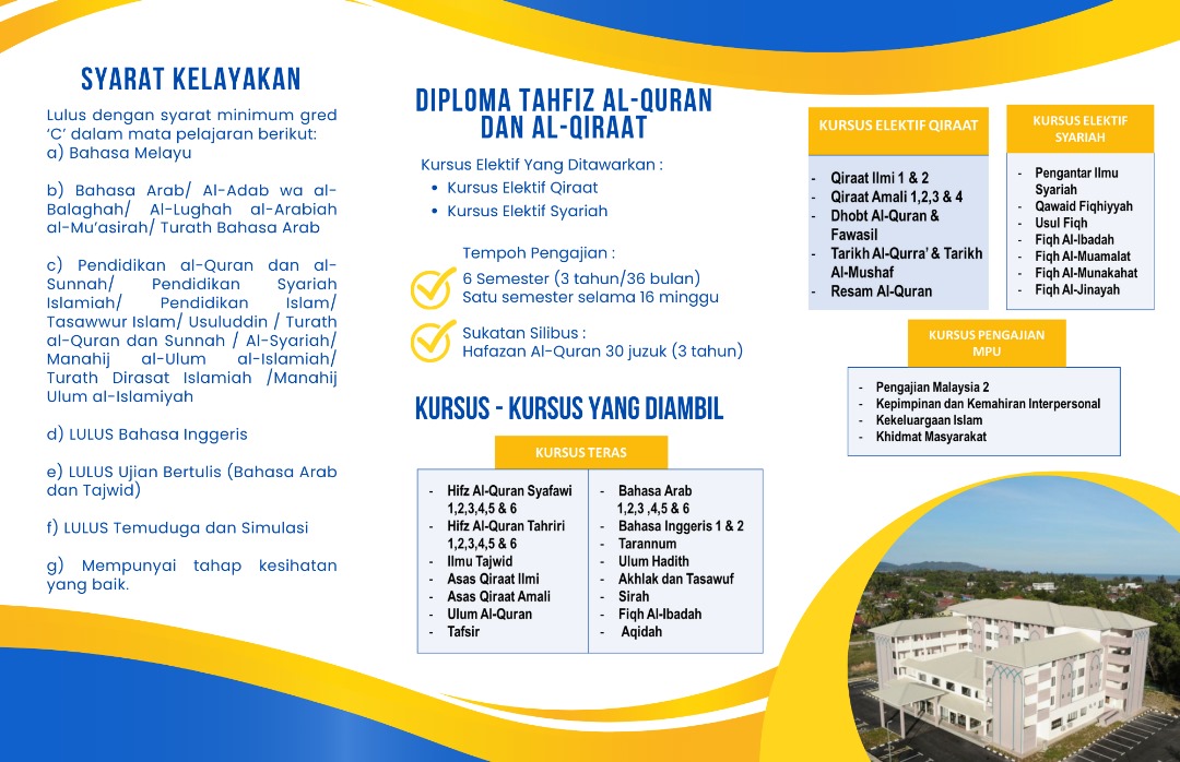 Diploma Tahfiz - Maahad Tahfiz Negeri Pahang