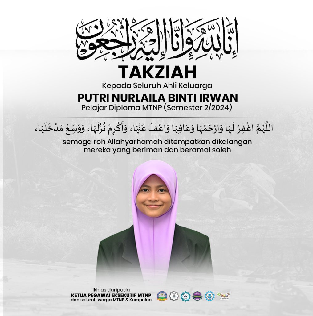 Salam Takziah - Maahad Tahfiz Negeri Pahang