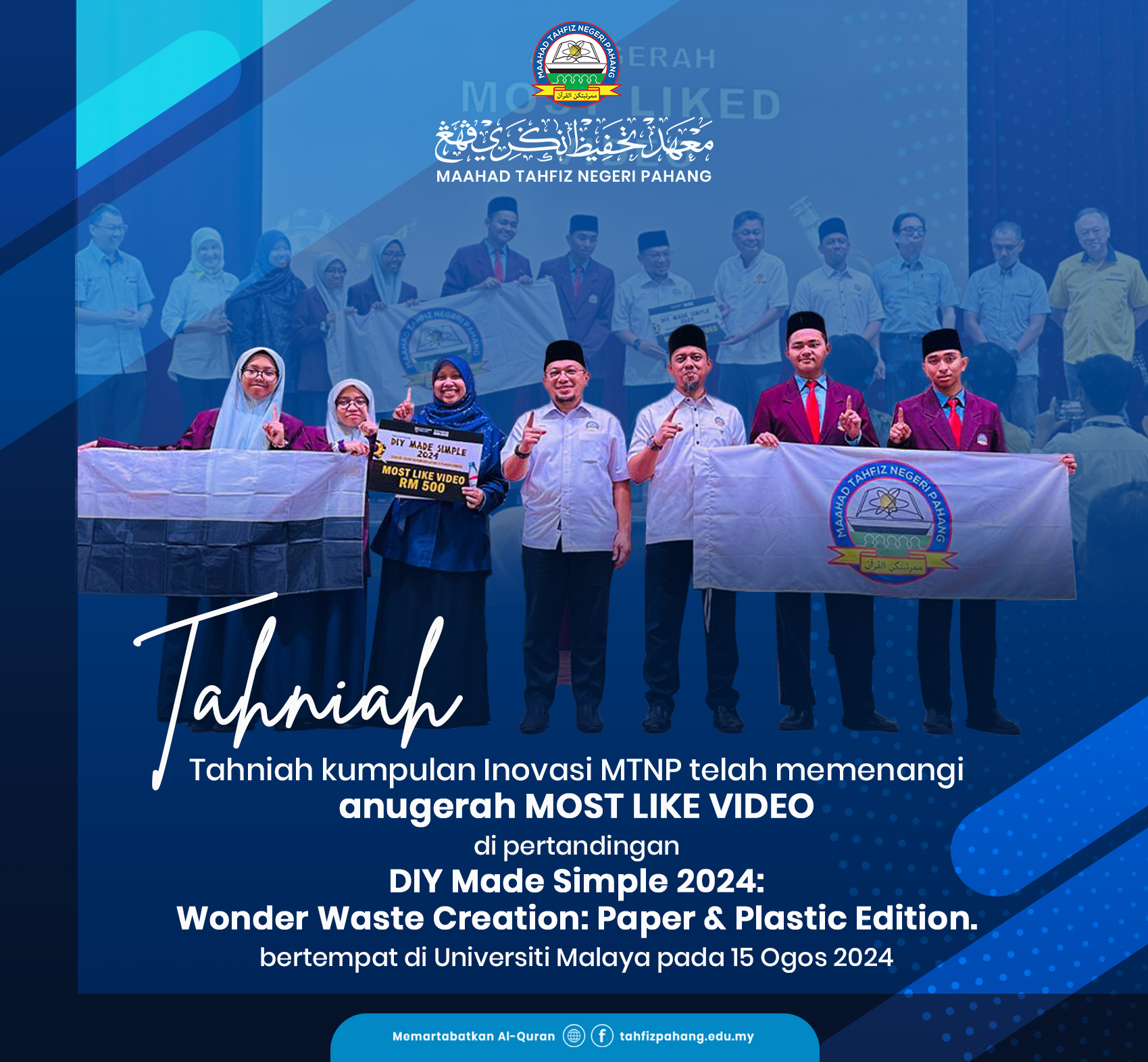 Pertandingan DIY Made Simple 2024 Peringkat Kebangsaan - Maahad Tahfiz ...