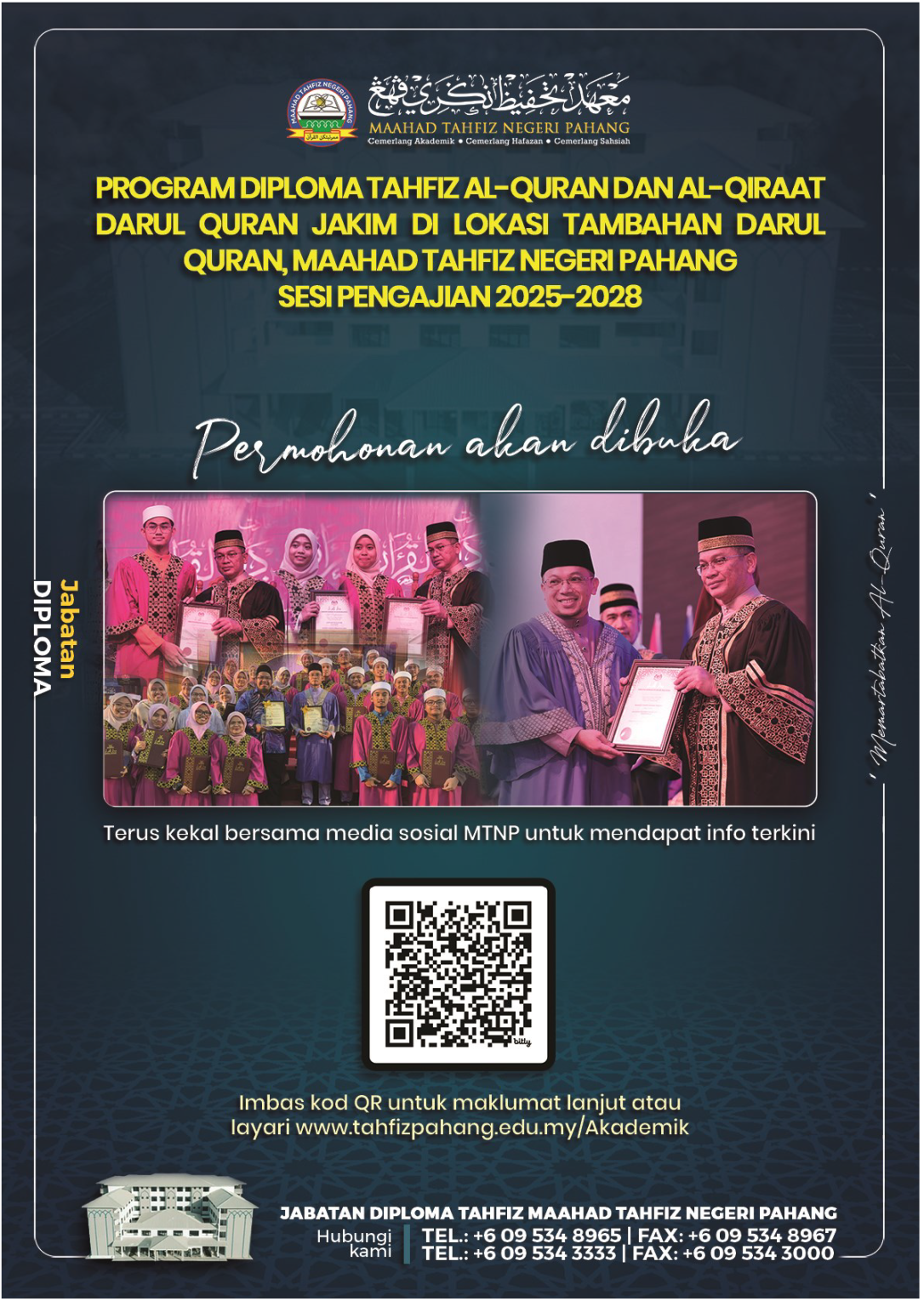 Diploma Tahfiz - Maahad Tahfiz Negeri Pahang