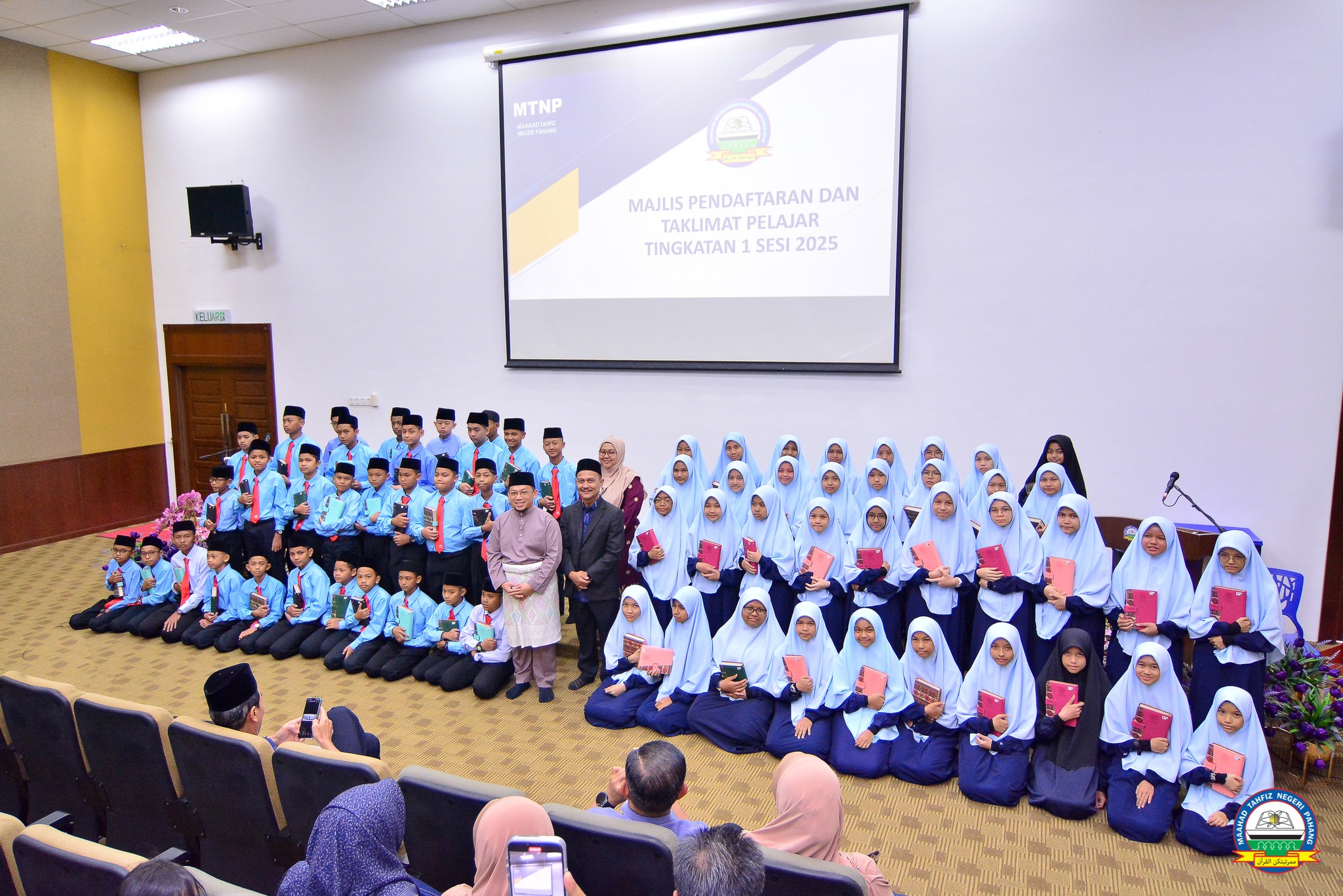 Hari Pendaftaran Tingkatan 1 MTNP - Maahad Tahfiz Negeri Pahang